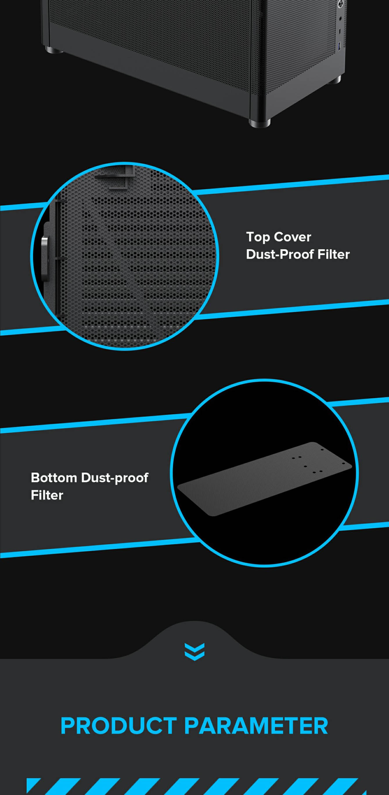 GAMEMAX MeshBox PRO Black USB3.0 and Type C Mid-Tower ATX Computer Case - Newegg.com